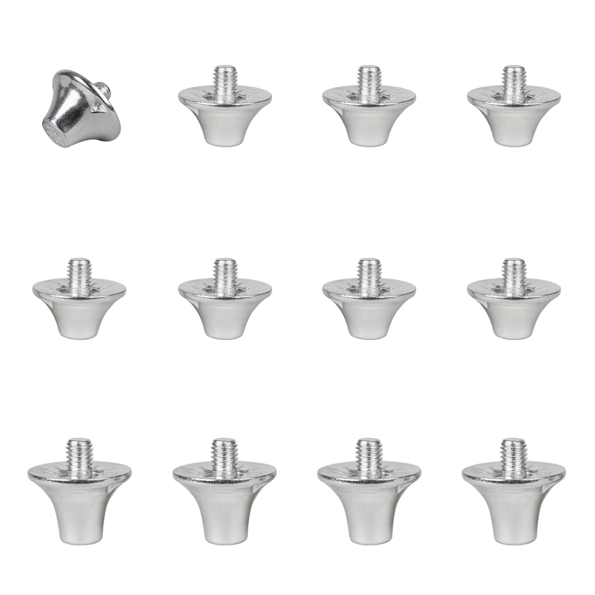 Flare Pro Custom Alloy SG Studs - Silver – footballstuds.co.uk